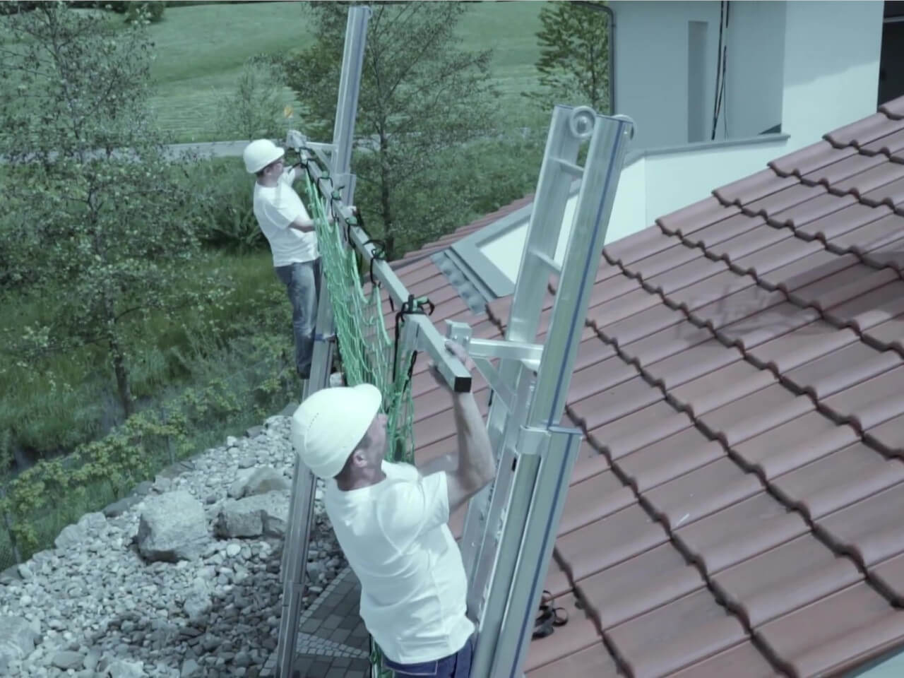 Leiter-Dachschutzwand BAVARIA | Thiele-Shop